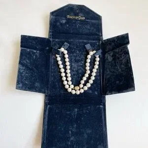 Touch of Gold | Jewelry | Single Strand 46 Freshwater Pearl Necklace Gp ...